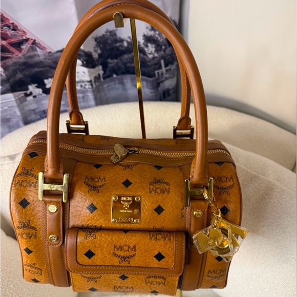 MCM | Bags | Mcm Tote Bagmcm Charmsbust Bagcoa | Poshmark
